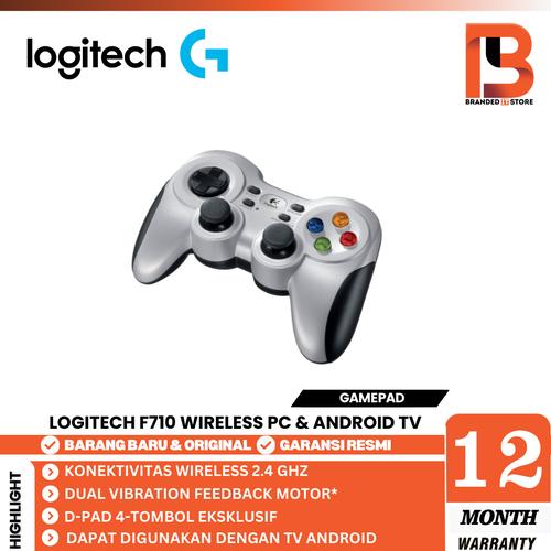 Jual LOGITECH F710 GAMEPAD WIRELESS PC & ANDROID TV - Kota Malang ...