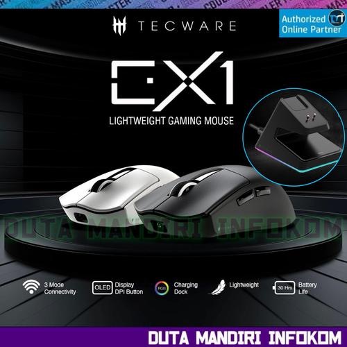 Promo Tecware EX1 - 26K Tri-Mode Connection Lightweight Gaming Mouse ...