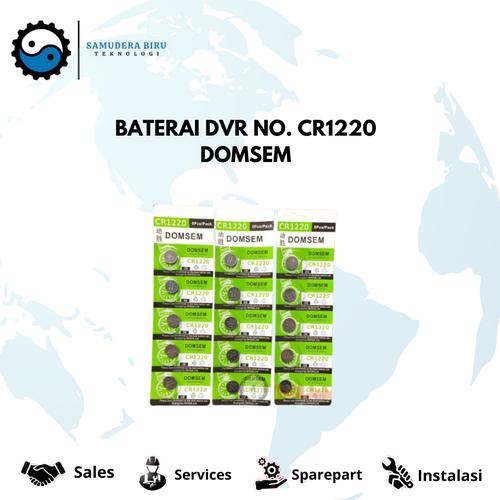 Jual BATERAI CMOS CR1220 DOMSEM - Kota Pekanbaru - SAMUDERA BIRU TEKNOLOGI | Tokopedia