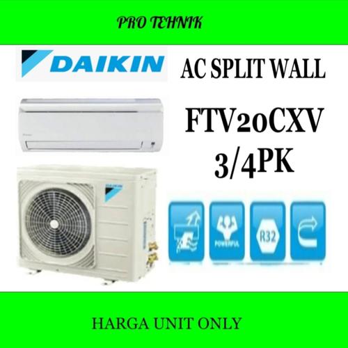 Jual AC SPLIT DAIKIN MALAYSIA FTV20CXV - 3/4PK HARGA UNIT ONLY - Kota Bekasi - ProTehnik88 ...