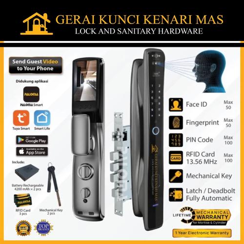 Jual Smart Lock PALOMA Kunci Pintu Digital Lock Smart Door Lock Smart ...