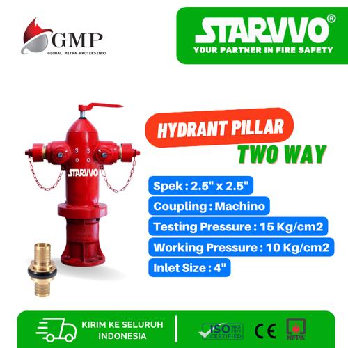 Jual Hydrant Pillar Two Way STARVVO MCH 2.5 X 2.5 (TWO WAY) - Jakarta ...