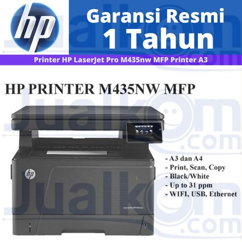 Jual HP Printer M435nw LaserJet Pro MFP A3 Printer A3 - Jakarta Pusat ...