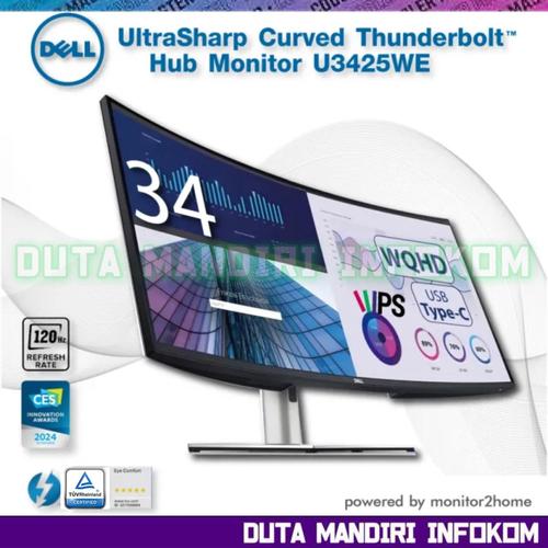 Promo Dell UltraSharp U3425WE 34" Curved - UWQHD IPS 120Hz HDMI DP USB ...