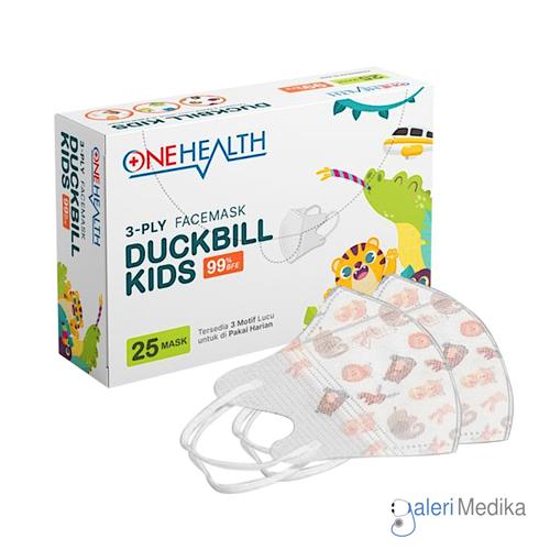 Jual OneHealth Masker Anak Earloop Isi 50pcs - Surgical Mask Child ...