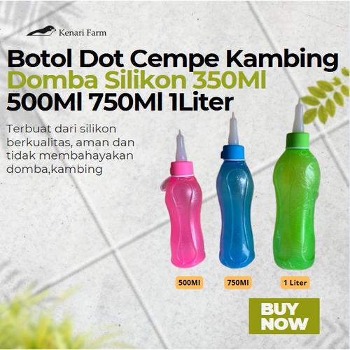 Promo Botol Dot Susu Cempe Kambing Domba Sapi Kuda Dot Silikon Import ...