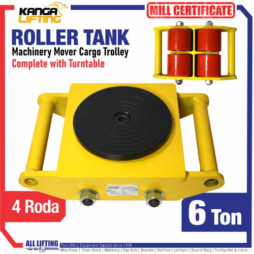 Jual Roller Skid Tank 6 Ton Space Skates Model RSA 4 Wheels KANGA ...