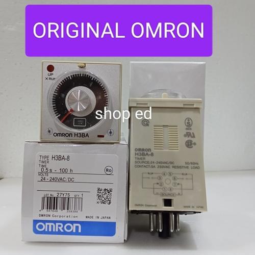 Jual timer omron h3ba 24vdc/ac 8kaki original - Kota Tangerang - shop ed electric | Tokopedia