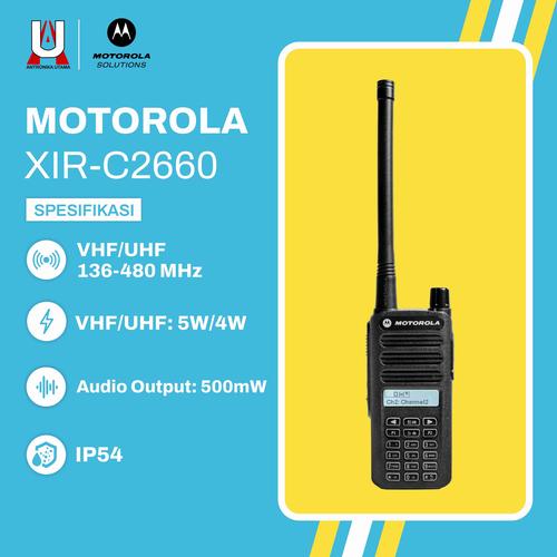 Jual Handy Talky XiR-C2660 MOTOROLA / HT XiR C 2660 / XiRC2660 ...