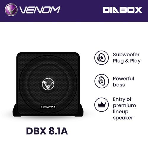 Jual Venom Subwoofer Box Mobil Diabox DBX 8.1 A Bagasi Aktif Plug and ...