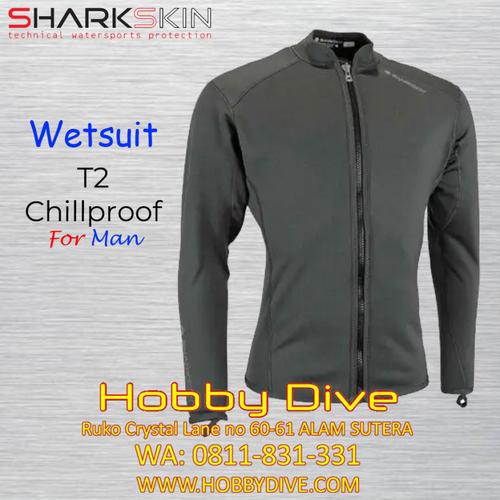 Jual Sharkskin T2 Chillproof Long Sleeve Full Zip Man - Scuba Diving ...