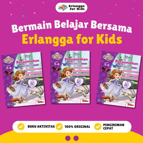 Promo Buku Aktivitas Anak: Disney Learning Sofia Addition Penjumlahan ...