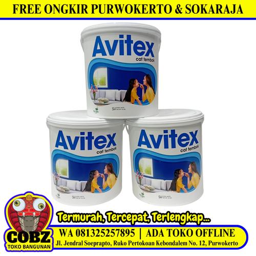 Jual 5 KG / AVITEX Cat Tembok Beton Plafon Wall Paint Galon - Kab ...