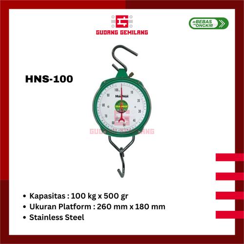 Jual Timbangan Gantung Jarum Hanoi Manual Scale Crane 100Kg Daging ...
