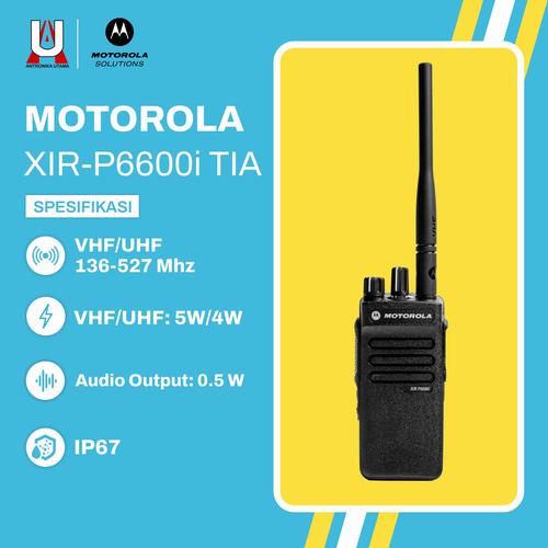 Jual Handy Talky XiR-P6600i TIA MOTOROLA / HT XiR P6600i TIA / XiRP6600 ...
