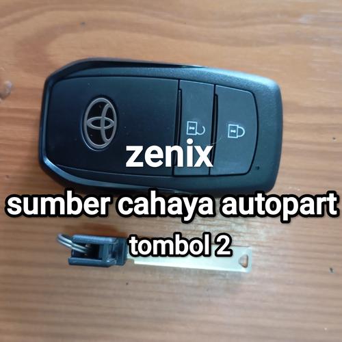 Jual remote kunci smart key keyless Toyota Innova zenix tombol 2 ...