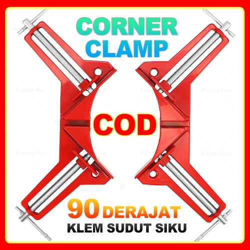 Promo Mini Corner Clamp 3" inch Klem Catok Siku Penjepit Sudut Pigura ...