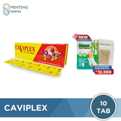 Jual Caviplex Strip 10 Kaplet - Multivitamin Lengkap untuk Kesehatan ...