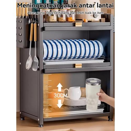 Jual Rak Piring Tertutup / Rak Cuci Piring Stainless / Rak Piring Dapur ...