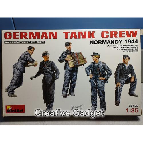 Jual German Tank Crew - Normandy 1944 - Model Kit Miniart 1/35 - at ...