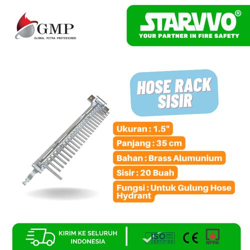 Jual Fire Hose Rack Alumunium / Sisir Selang Pemadam / 1.5" - Jakarta ...