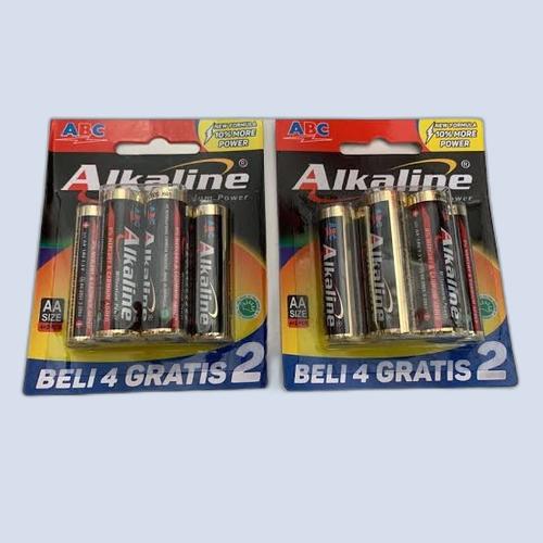 Jual BATERAI ALKALINE AA/A2 TERMURAH ISI 6PCS - Jakarta Selatan - #𝟎𝟏 m ...