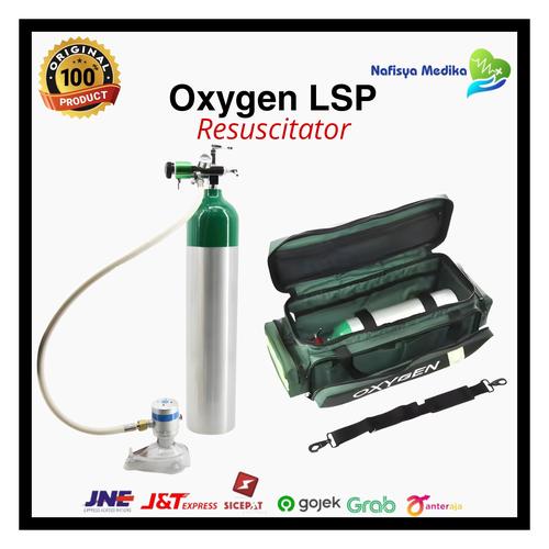 Jual Oxygen LSP portable / Oxygen Resuscitator LSP Portable / Tabung ...