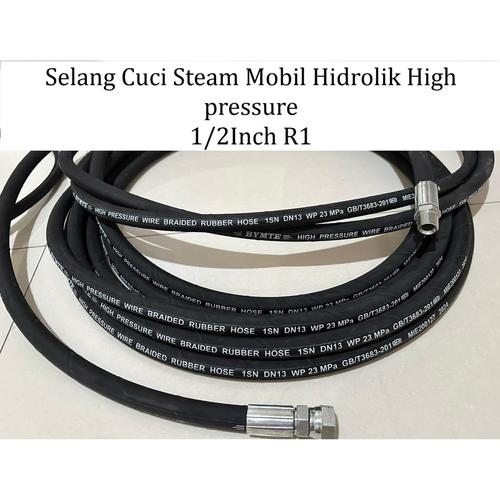 Jual Selang Cuci Steam Mobil 1/2 Inch Hidrolik High pressure R1 - 6 ...