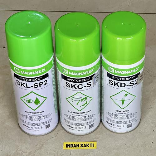 Jual Magnaflux spotcheck penetrant / cleaner / developer - red ...