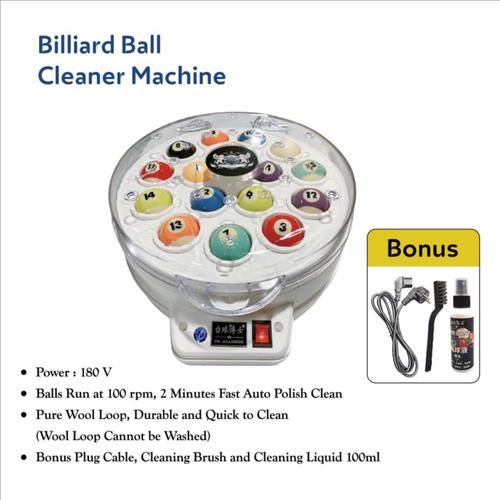 Jual DR. BILLIARDS Ball Cleaner Machine Mesin Cuci Pencuci Bola ...