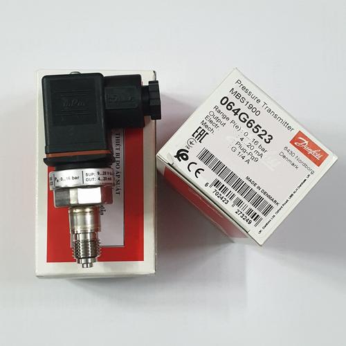 Jual Pressure Transmitter MBS 1900 Range : 16 bar Danfoss 1/4 ...