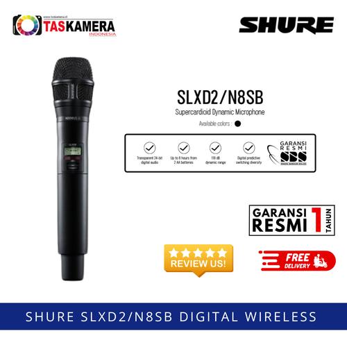 Promo Shure SLXD2/N8SB Digital Wireless Microphone Cicil 0% 3x - Jakarta Pusat - taskamera-id ...