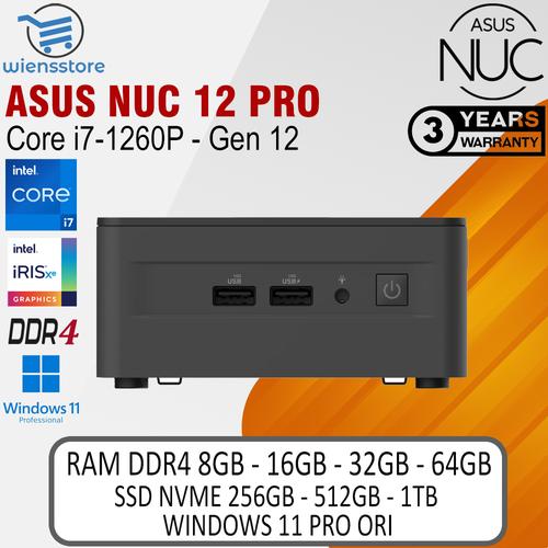 Jual MINI PC INTEL NUC i7 GEN 12 FULLSET+RAM+SSD+W11 |NUC12WSHi7 - RAM ...