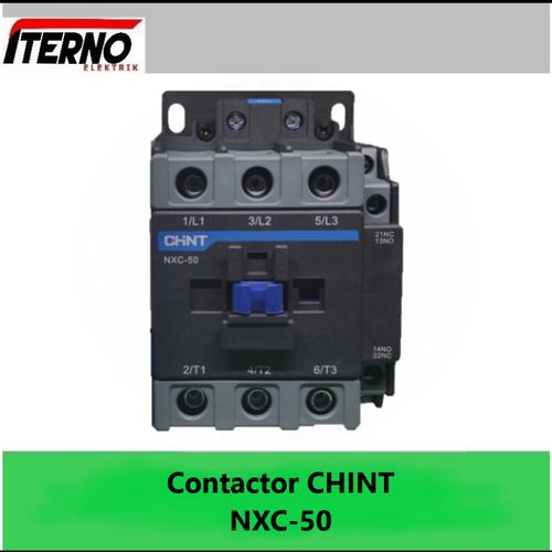 Jual NXC-50 220V CHINT Kontaktor NXC50 - Kota Tangerang - ITERNO ELEKTRIK | Tokopedia