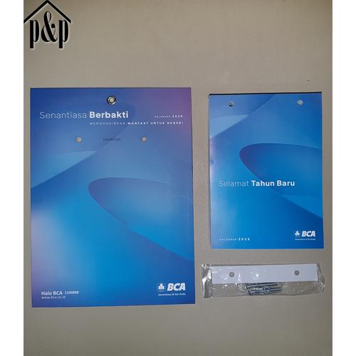 Jual Kalender Bank BCA 2024 - Kalender Harian / Calendar Sobek ...
