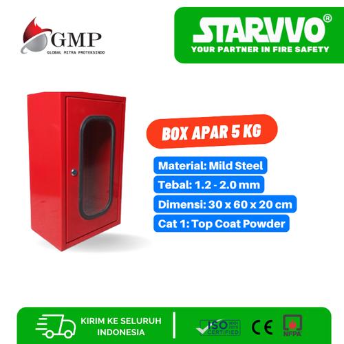 Jual Box APAR 5 Kg 30 x 60 x 20 STARVVO / Box Fire Extinguisher ...
