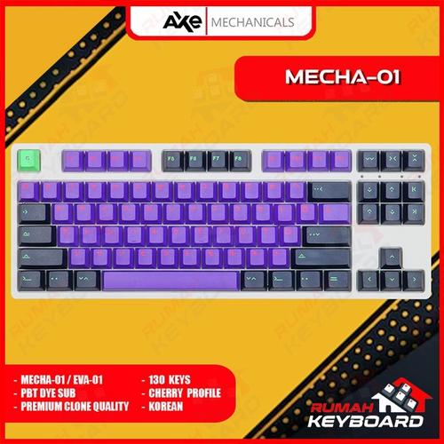 Jual KEYCAP - KEYCAPS - CHERRY - GMK MECHA 01 - EVA 01 - PBT - DYE SUB ...
