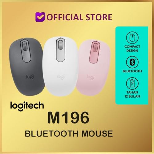 Promo Logitech M196 Mouse Wireless Bluetooth M 196 Mouse Wireless ...