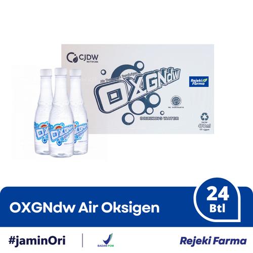 Jual OXGNdw Air Oxy 1 Box isi 24 Botol @ 470ml - Oxg Ndw CJDW Mineral Oxygen Water Air Oxi ...