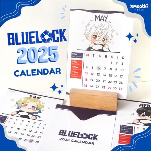 Promo BLUELOCK MINI DESK CALENDAR - KALENDER MEJA BLUELOCK ANIME ...