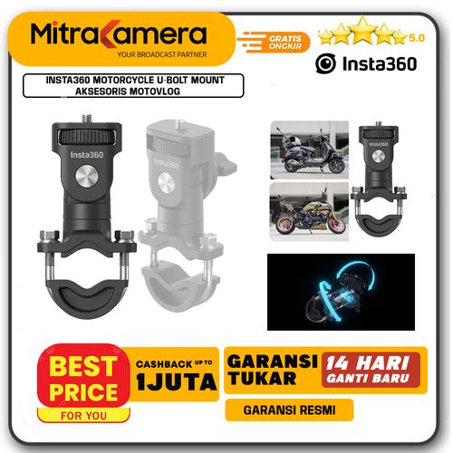 Jual INSTA360 Motorcycle U-Bolt Mount Motor Cycle GARANSI RESMI - Kota Bandung - MitraKamera ...