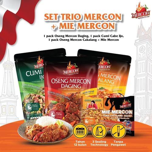 Promo Mercon Merah Putih - Set Trio Mercon || Oseng Mercon Daging ...