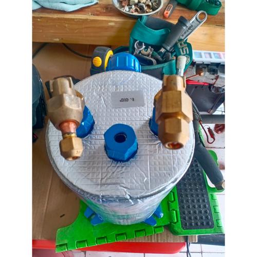 Jual evaporator coil tabung titanium 1pk lengkap untuk air asin kimia ...