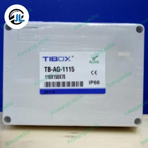 Jual Tibox Junction Box Plastik ABS 110×150×70 TB- AG - 1115 IP66 ...