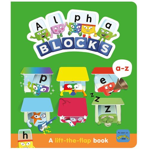 Jual Alphablocks A-Z Phonics Activities: A Lift the Flap Book (Board ...
