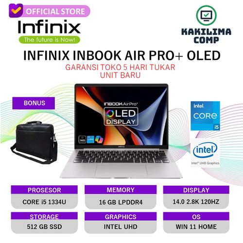 Promo Infinix INBOOK AIR PRO OLED Intel Core I5 1334U Ram 16Gb Ssd ...