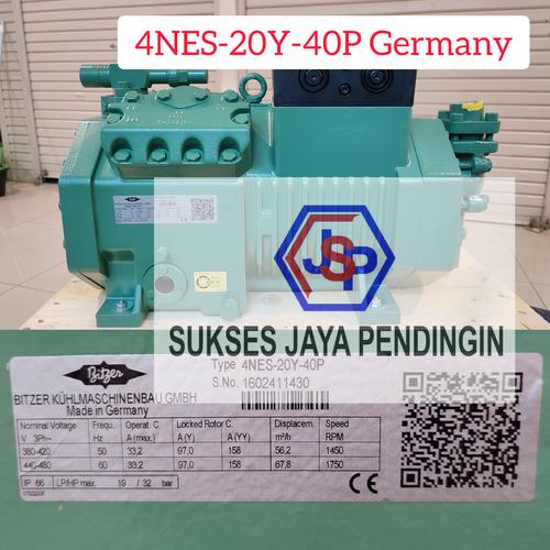 Jual Compressor Bitzer Germany 4NES-20Y-40P Original / Kompresor 4NES ...