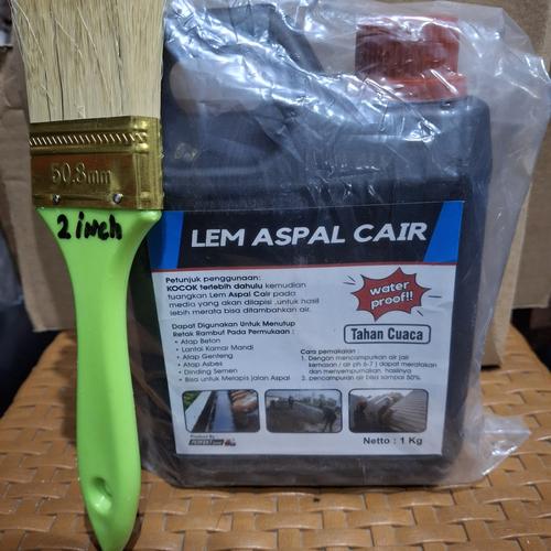 Jual Lem Aspal Cair Untuk Atap Beton Lantai Kamar Mandi Atap Genteng ...