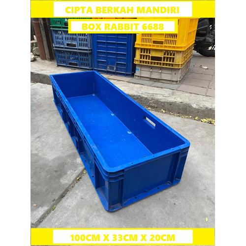 Jual box plastik container Biru Bak plastik Biru Bak kontener Biru ...
