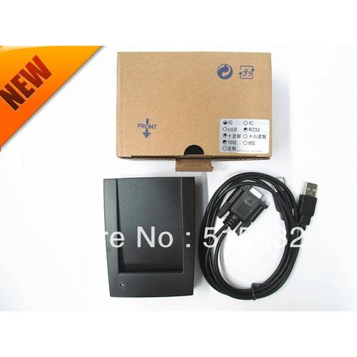 Jual New RS232 New Security Black USB RFID Proximity Sensor Smart ID ...